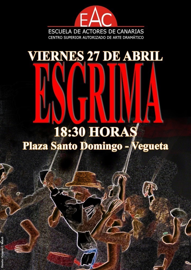 Clase abierta de Esgrima III - Escuela de Actores de Canarias