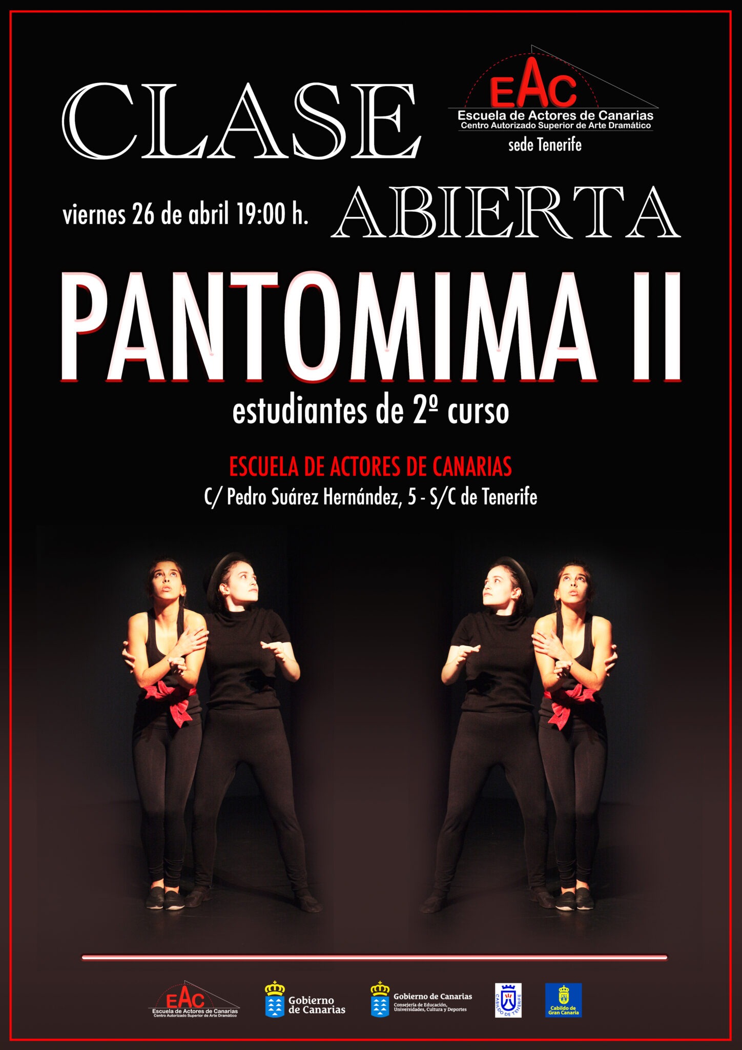 Imágenes "Pantomima II" - Escuela de Actores de Canarias